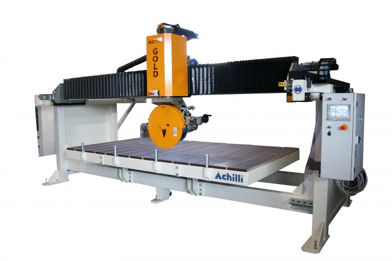 Monoblock bridge saw GOLD for stone slabs cutting