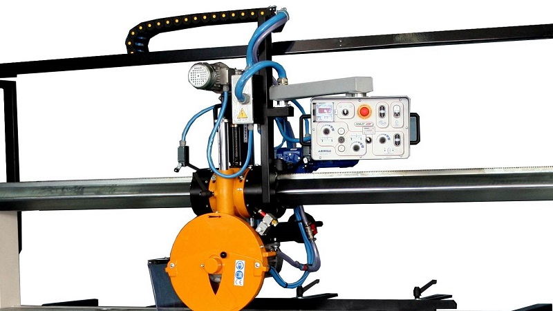 Cutting, edge profiling, polishing and chamfering machine MAS