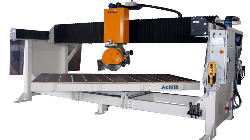 Monoblock bridge saw GOLD for stone slabs cutting