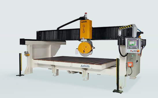 4 axis bridge saw for straight and curve cuts GLD TSB